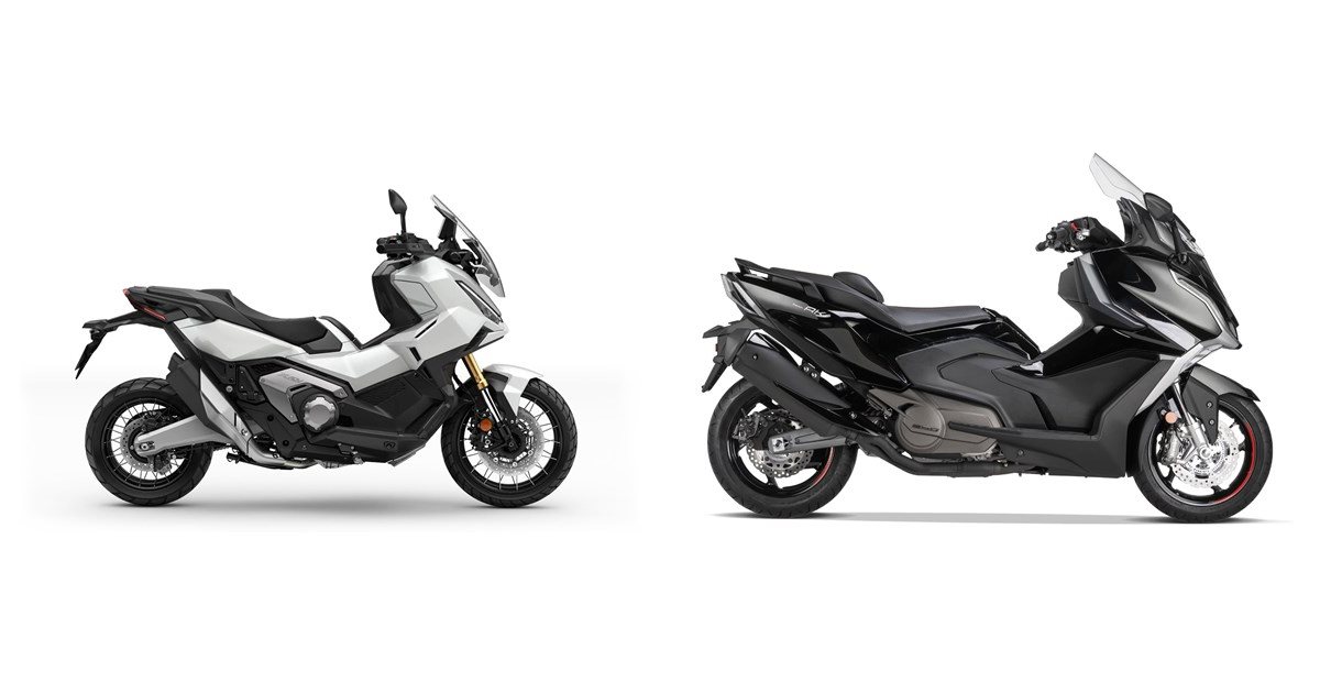 Honda X-ADV 2025 vs Kymco AK 550i ABS PREMIUM 2024