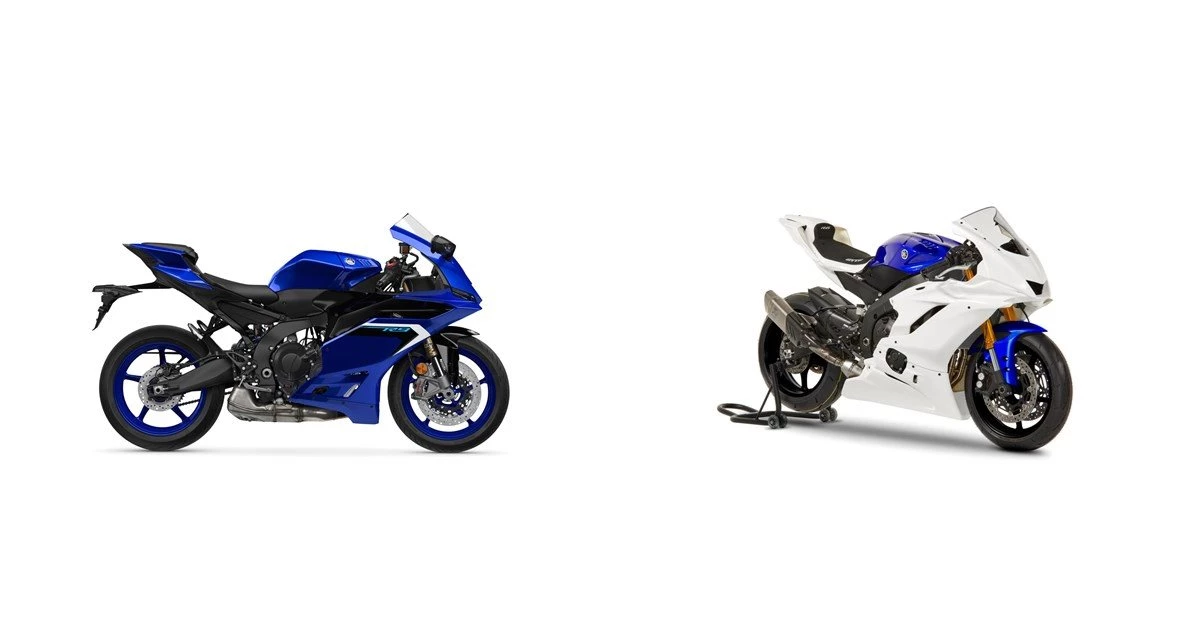 Yamaha R9 2025 vs Yamaha R6 GYTR 2024