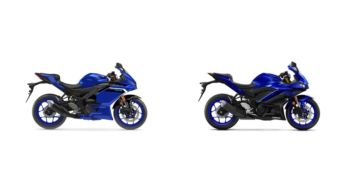 Yamaha R3 2025 vs Yamaha YZF-R3 2019
