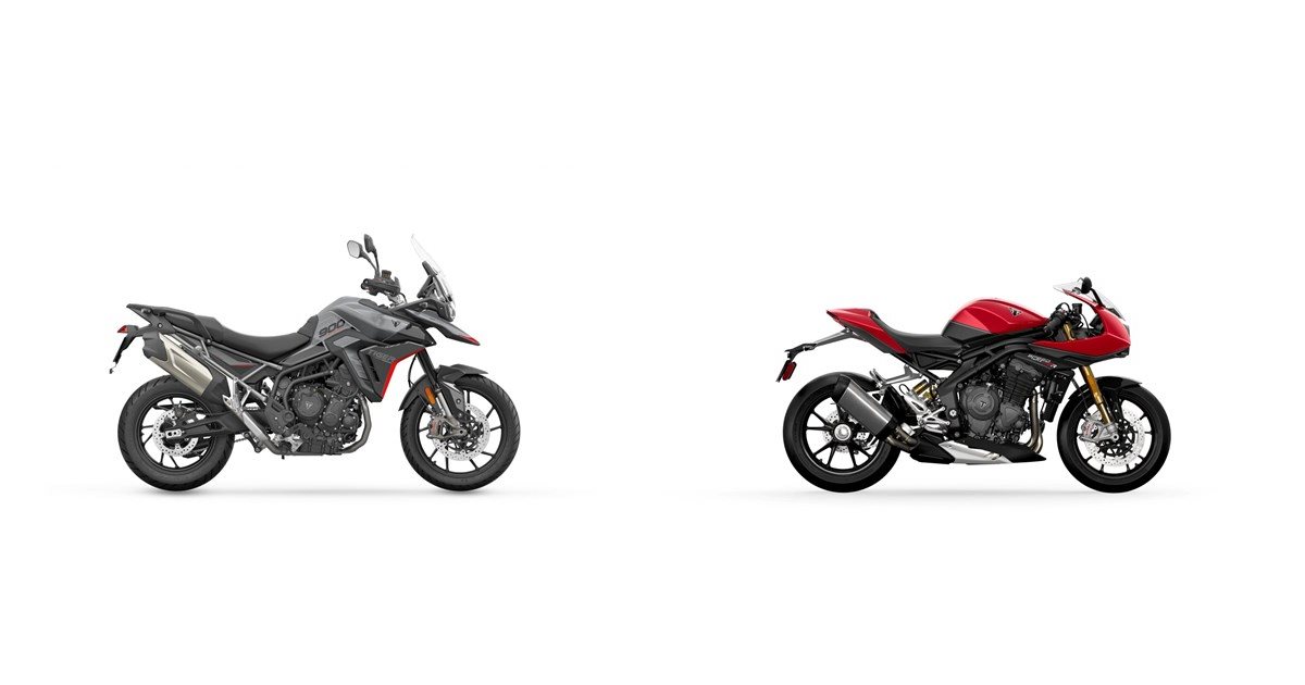 Triumph Tiger 900 GT Pro 2024 vs Triumph Speed Triple 1200 RR 2024