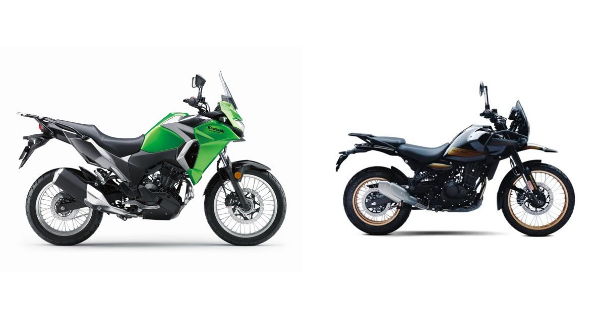 Motorrad Vergleich Kawasaki Versys-X 300 2018 vs. Royal Enfield ...