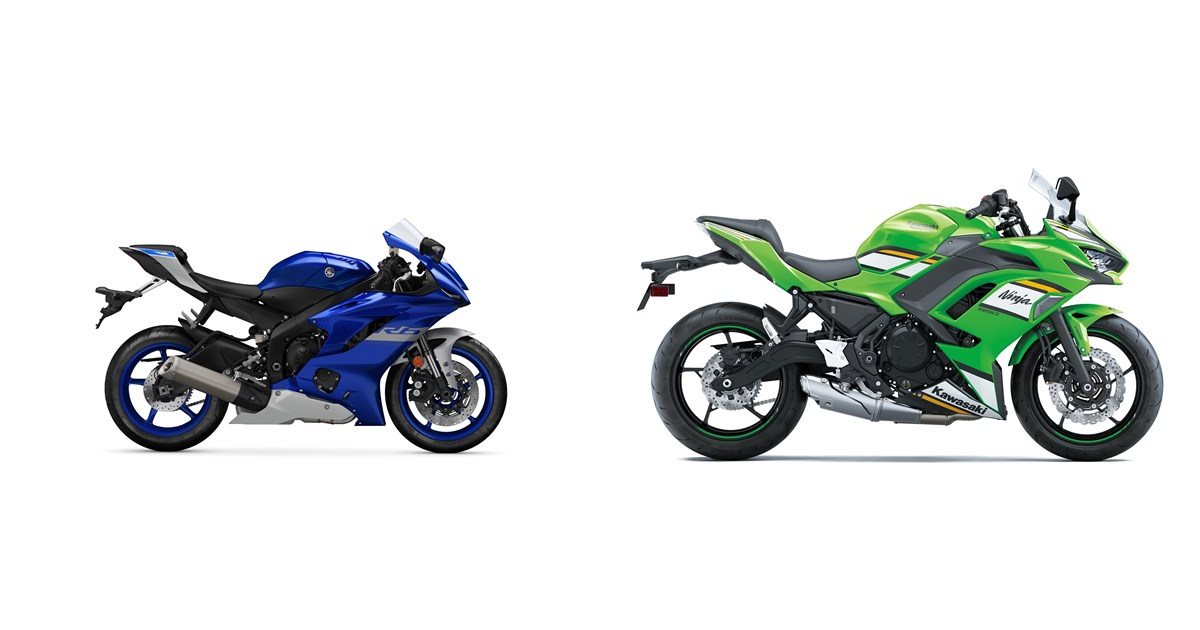Yamaha YZF-R6 2020 vs Kawasaki Ninja 650 2025