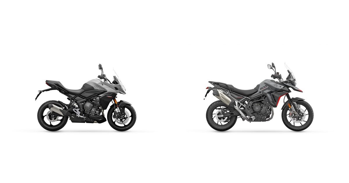 Triumph Tiger Sport 800 2025 vs Triumph Tiger 900 GT Pro 2024