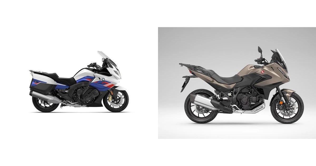 Motorrad Vergleich BMW K 1600 GT 2023 vs. Honda NT1100 DCT 2025