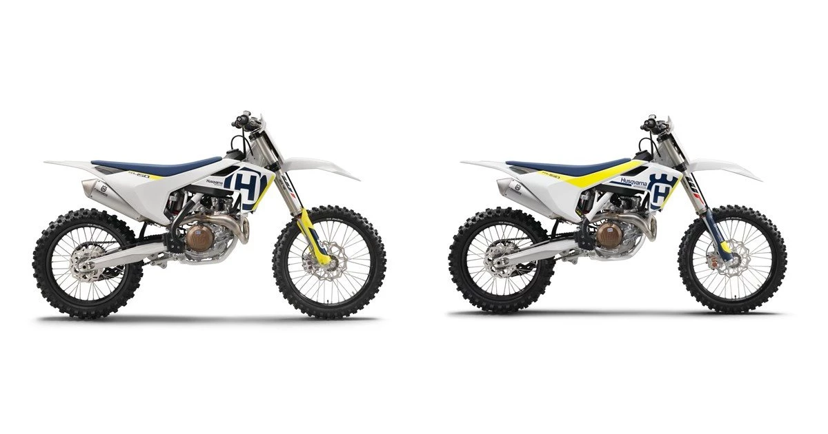 Motorrad Vergleich Husqvarna FC 450 2018 vs. Husqvarna FC 450 2017