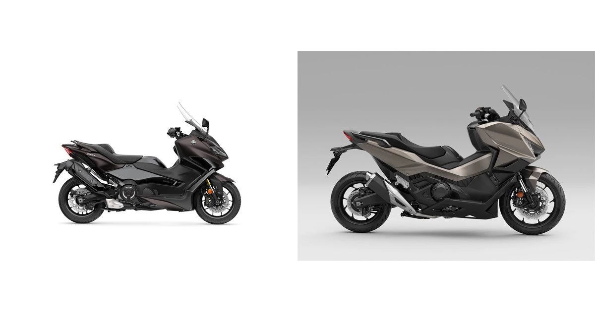 Yamaha TMAX Tech MAX 2024 vs Honda Forza 750 2025