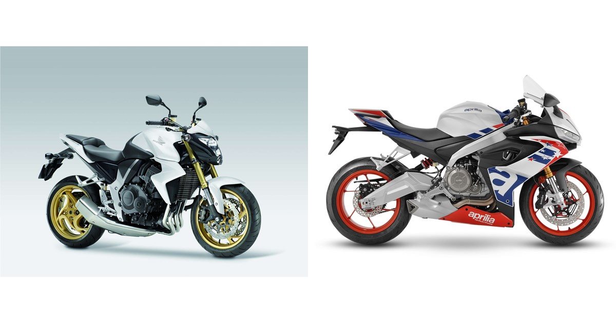 Motorrad Vergleich Honda CB 1000 R 2014 vs. Aprilia RS 660 Limited ...