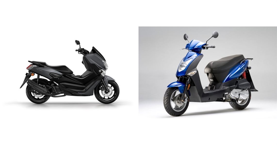 Yamaha NMAX 125 2019 vs Kymco Agility 125 2015