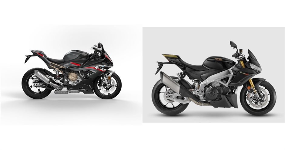 Motorrad Vergleich BMW S 1000 RR 2022 vs. Aprilia Tuono V4 1100 Factory ...