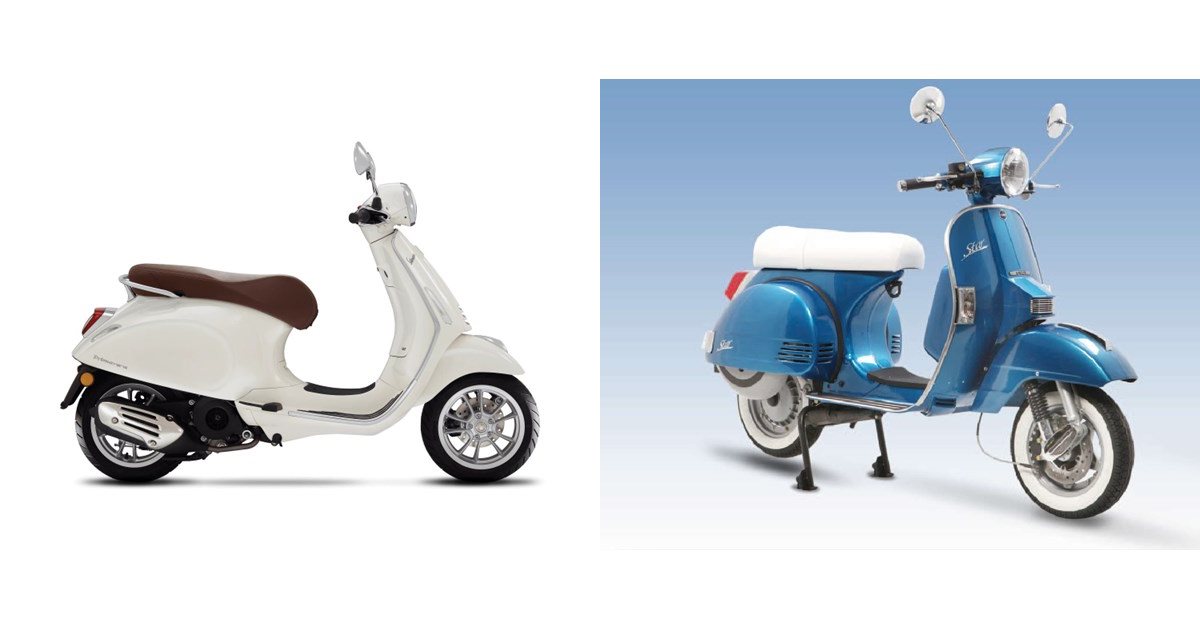 Motorrad Vergleich Vespa Primavera 125 2022 vs. LML Star 125 4-T Automatica 2013