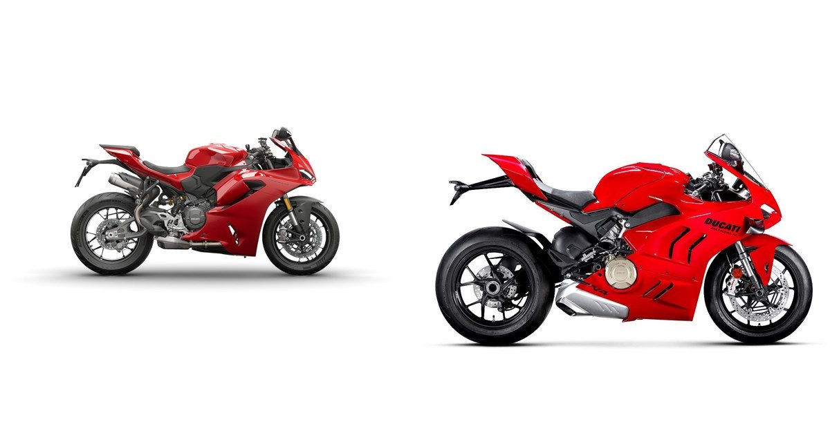 Ducati Panigale V2 2025 vs Ducati Panigale V4 2023
