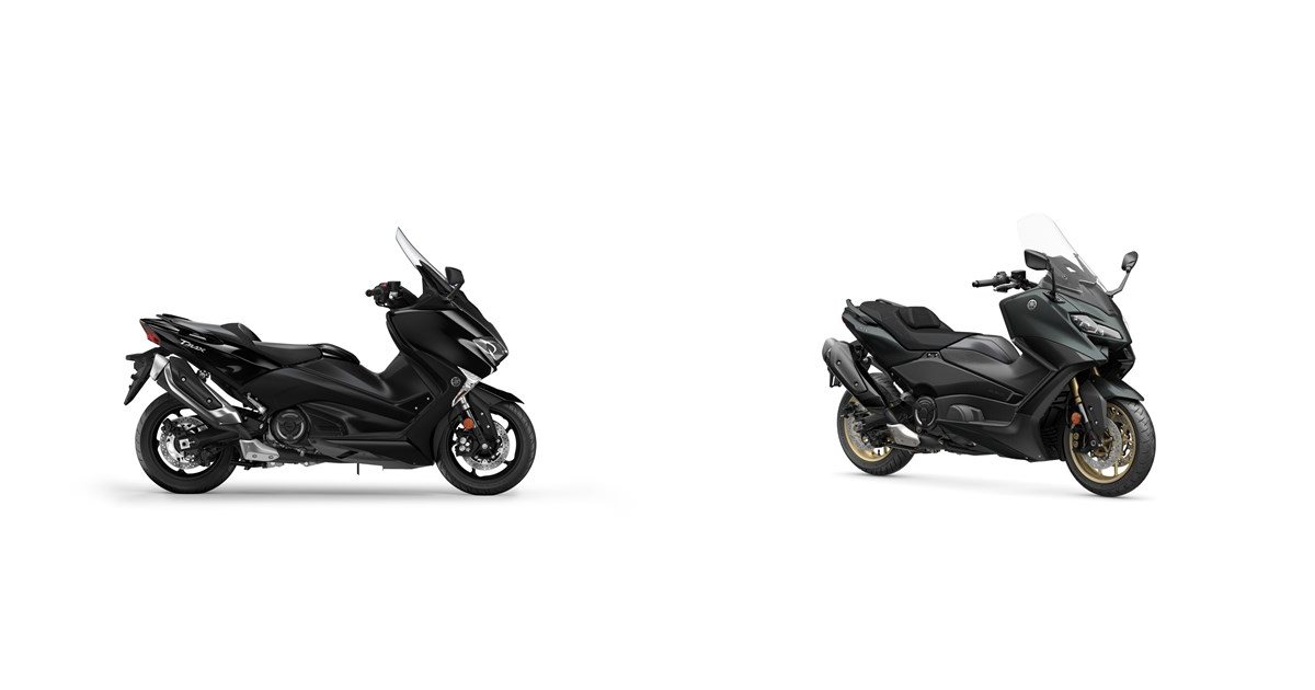 Motorrad Vergleich Yamaha TMAX 2018 vs. Yamaha TMAX Tech MAX 2023