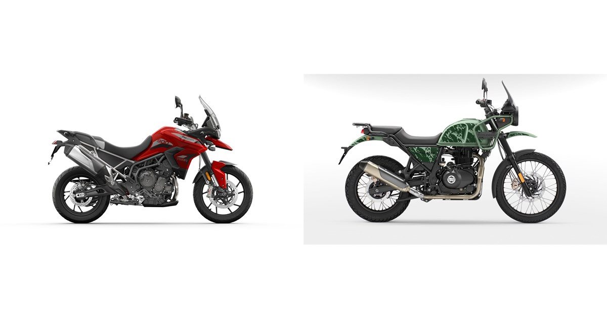 Triumph Tiger 900 GT Pro 2021 vs Royal Enfield Himalayan 410 2022
