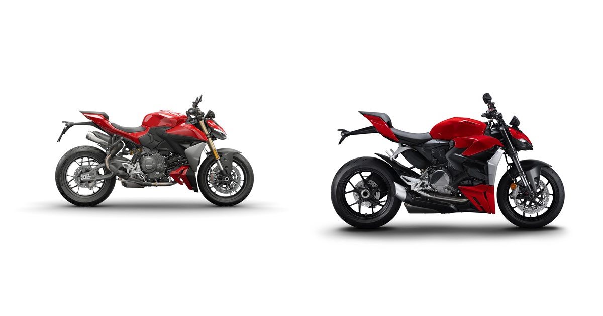 Comparaison des motos Ducati Streetfighter V2 2025 VS. Ducati ...