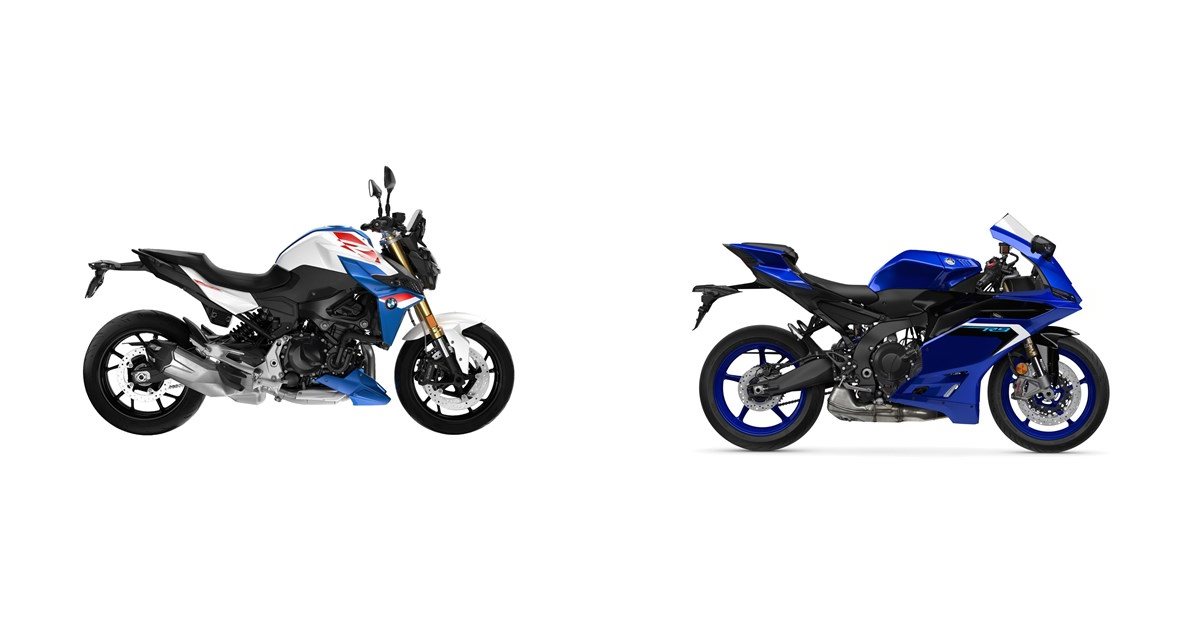 BMW F 900 R 2024 vs Yamaha R9 2025