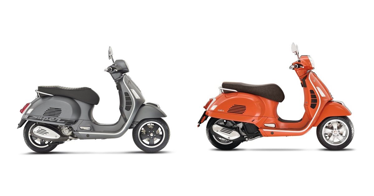 Motorrad Vergleich Vespa GTS 125 i.e. Super Sport 2015 vs. Vespa GTS 125 iGET 2021