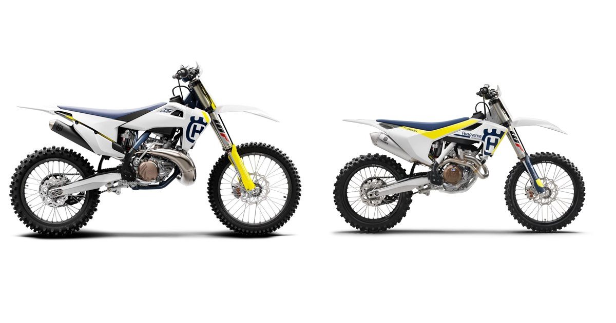 Motorrad Vergleich Husqvarna TC 250 2019 vs. Husqvarna FC 350 2017