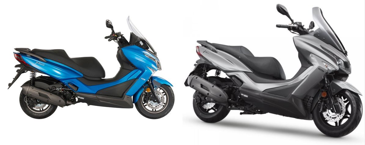 Motorrad Vergleich Kymco X-Town 125 CBS 2017 vs. Kymco X-Town 125i ABS 2020