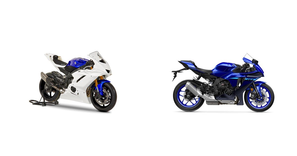 Yamaha R6 GYTR 2023 vs Yamaha R1 2024