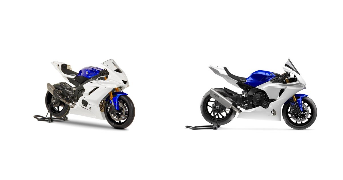 Motorrad Vergleich Yamaha R6 GYTR 2024 vs. Yamaha R1 GYTR 2024
