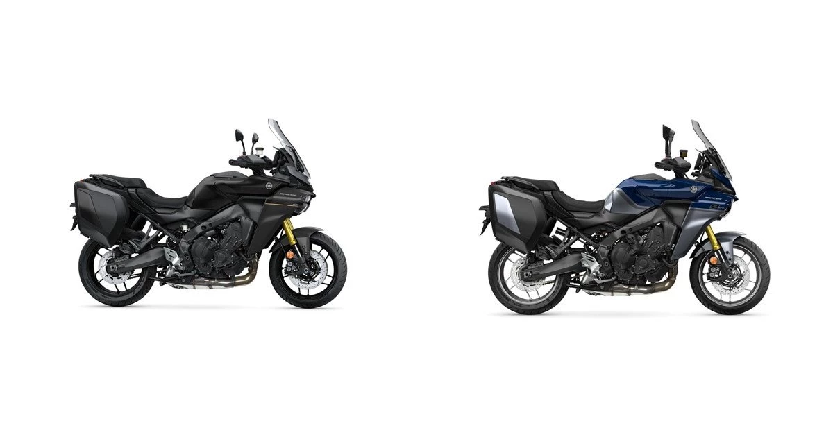Motorrad Vergleich Yamaha Tracer 9 GT 2025 vs. Yamaha Tracer 9 GT+ Y-AMT 2025