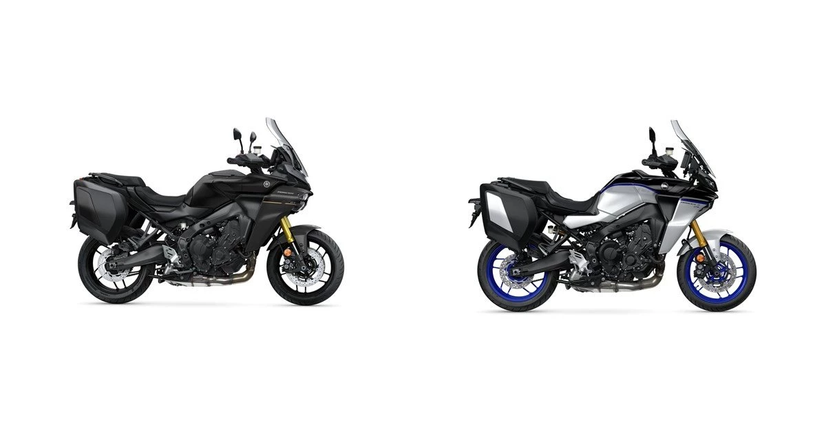 Motorrad Vergleich Yamaha Tracer 9 GT 2025 vs. Yamaha Tracer 9 GT+ 2024