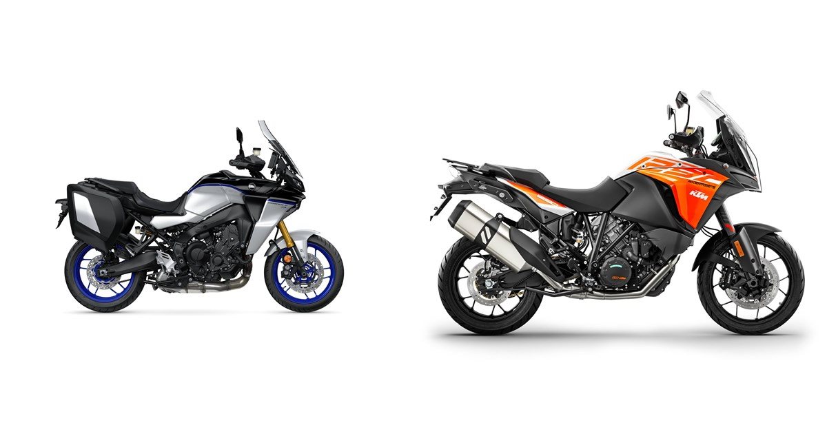 Motorrad Vergleich Yamaha Tracer 9 GT+ 2024 vs. KTM 1290 Super ...