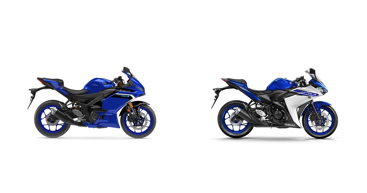 Yamaha R3 2025 vs Yamaha R3 2016