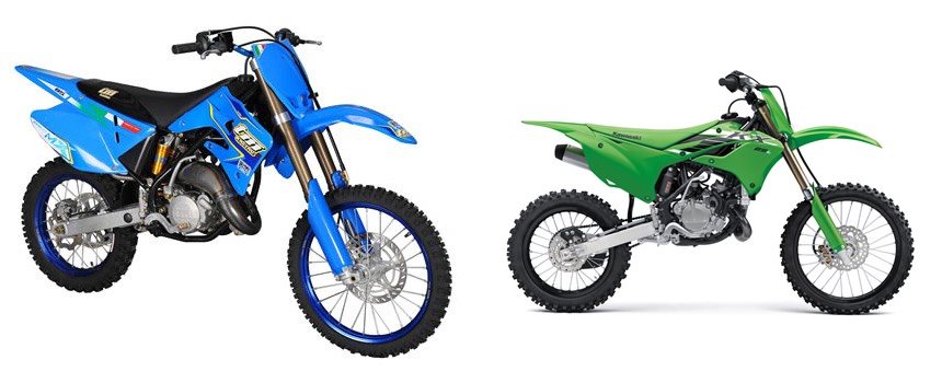 TM MX 85 JUNIOR 2011 vs Kawasaki KX 85 II 2025