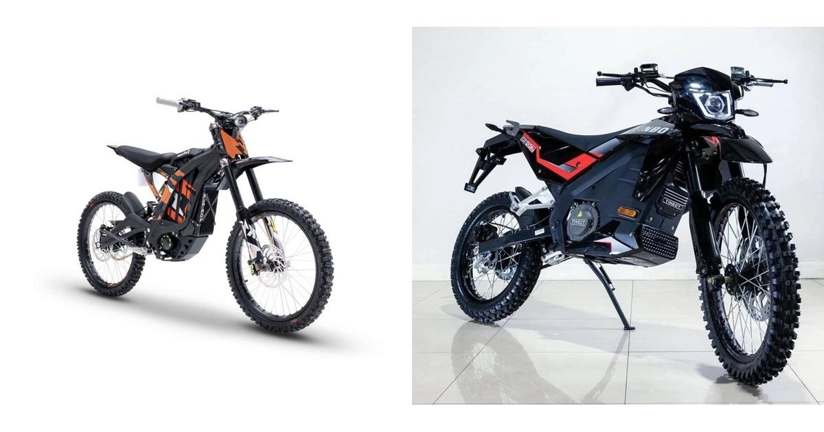 Motorrad Vergleich Sur-Ron Lightbee X-Version 2024 vs. TinBot TB-Esum ...
