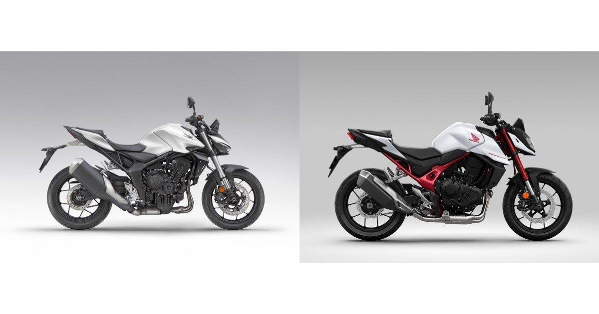Motorrad Vergleich Honda CB1000 Hornet 2025 vs. Honda CB750 Hornet 2024