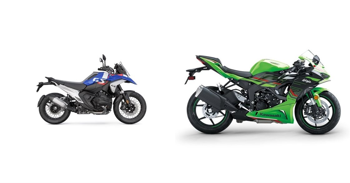 BMW R 1300 GS 2024 vs Kawasaki Ninja ZX-6R 2024
