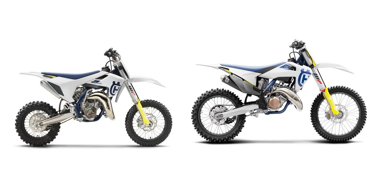 Motorrad Vergleich Husqvarna TC 65 2020 vs. Husqvarna TC 125 2020