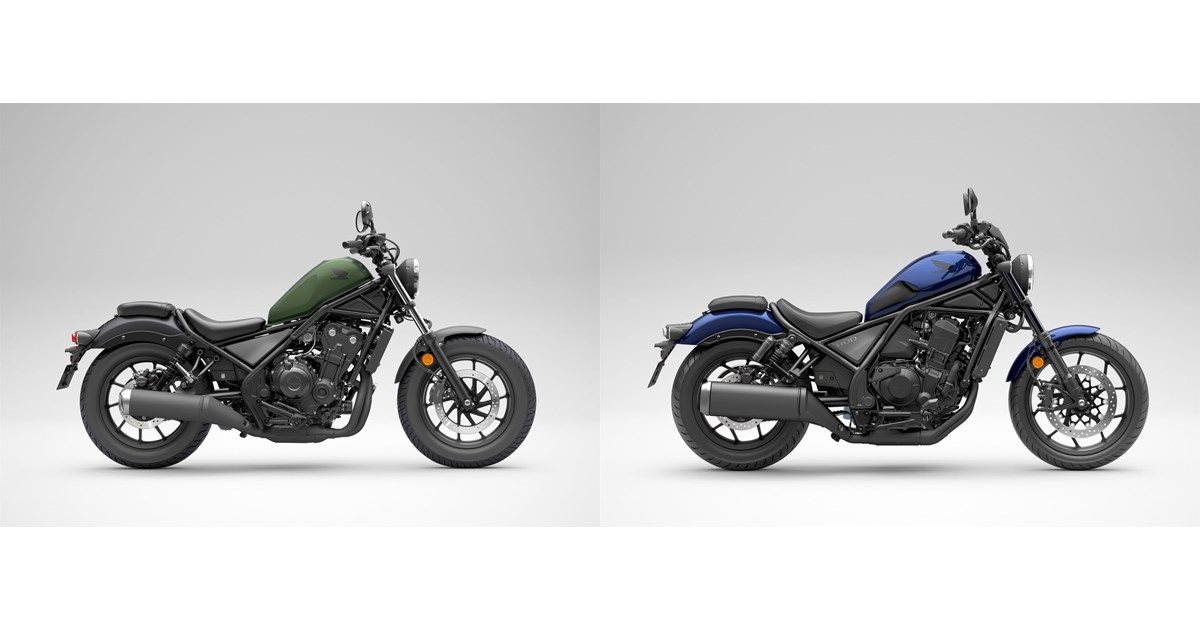 Honda CMX500 Rebel 2024 vs Honda CMX1100 Rebel 2025