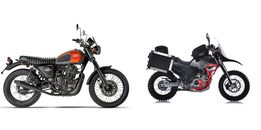 Mash Scrambler 400 2021 vs SWM Super Dual 650 2016