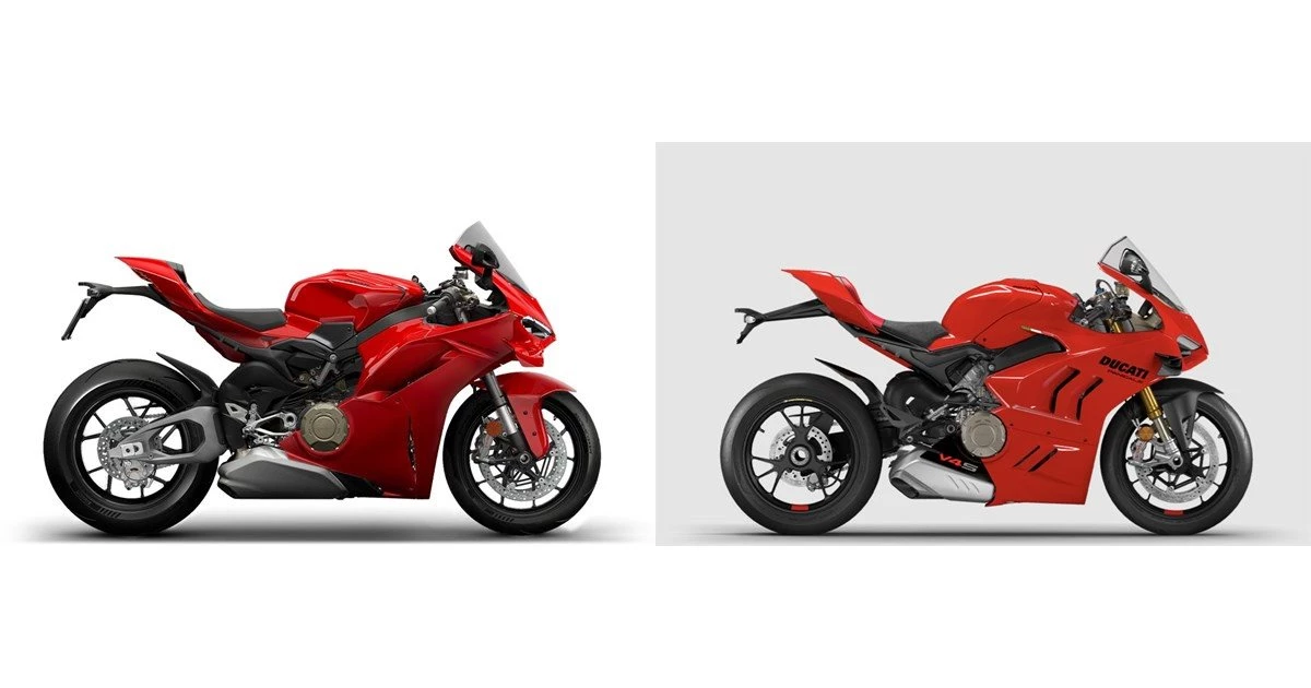 Ducati Panigale V4 2025 vs Ducati Panigale V4 S 2024