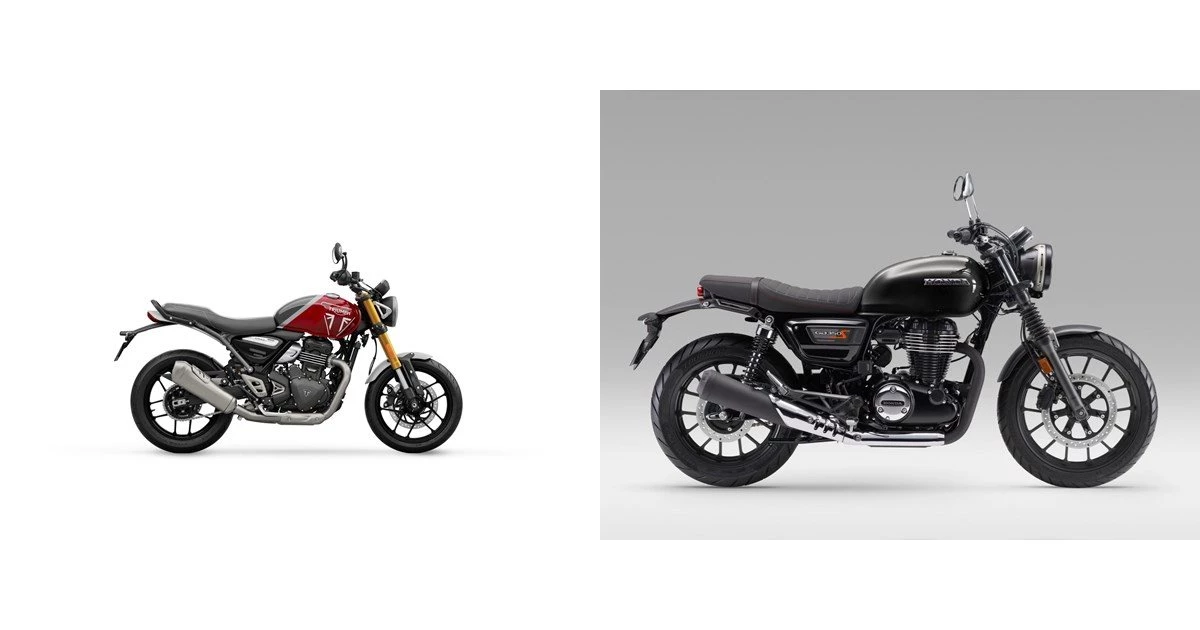 Motorrad Vergleich Triumph Speed 400 2024 vs. Honda GB350S 2025