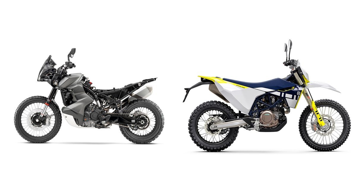 KTM 790 Adventure 2025 vs Husqvarna 701 Enduro 2024