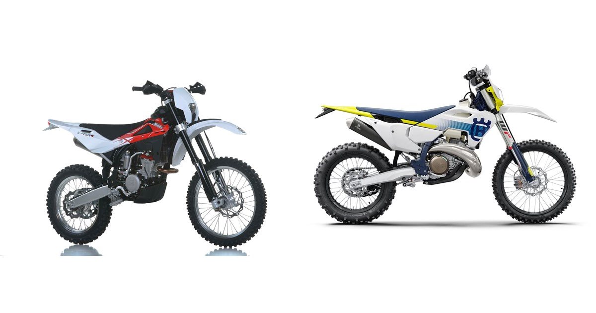 Motorrad Vergleich Husqvarna TE 250R 2013 vs. Husqvarna TE 250 2024