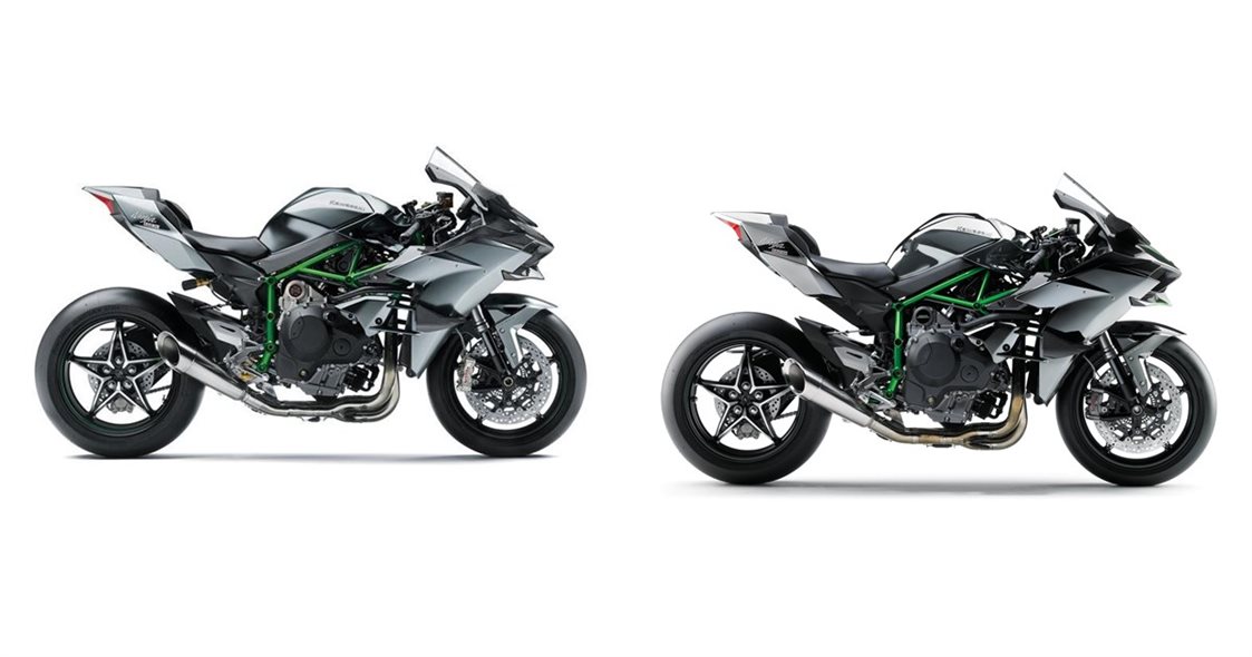 Motorrad Vergleich Kawasaki Ninja H2R 2025 vs. Kawasaki Ninja H2R 2015