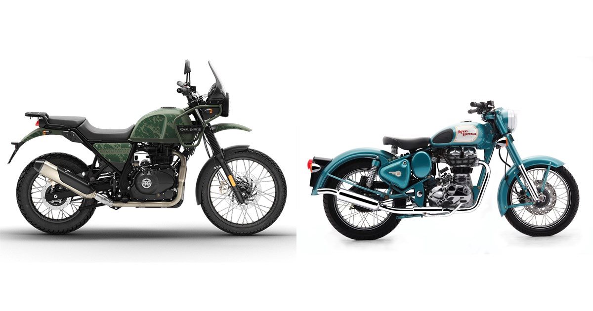Royal Enfield Himalayan 2023 vs Royal Enfield Bullet 500 Classic EFI 2013