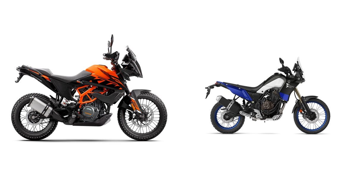 KTM 390 Adventure SW 2023 vs Yamaha Tenere 700 2020