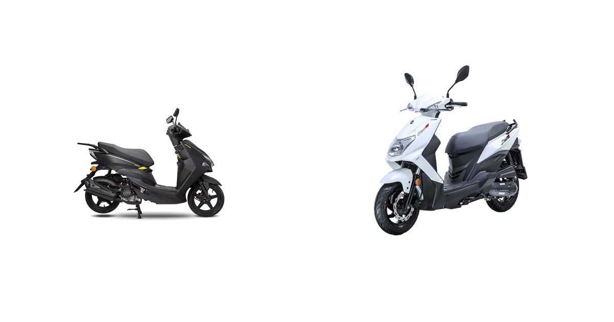 Motorrad Vergleich Motron Breezy 50 2024 vs. Sym Orbit III 50 2024