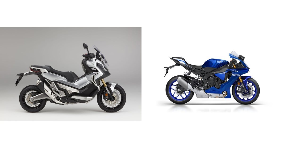 Honda X-ADV 2017 vs Yamaha R1 2017