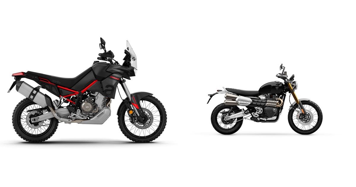 Aprilia Tuareg 660 2024 vs Triumph Scrambler 1200 XE 2025