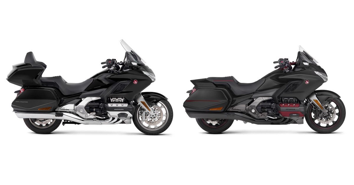 Honda GL 1800 Goldwing Tour DCT 2020 vs Honda GL 1800 Goldwing 2020