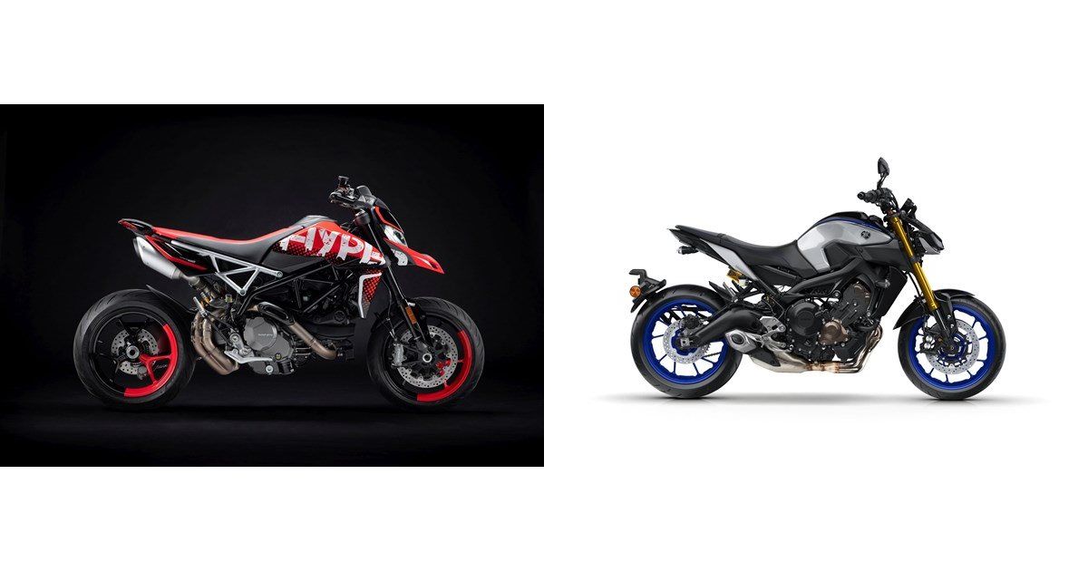 Ducati Hypermotard 950 RVE 2020 vs Yamaha MT-09 SP 2020
