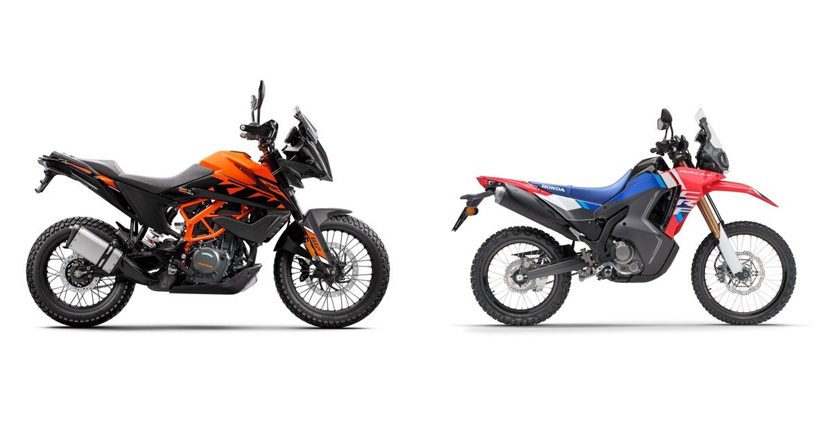 KTM 390 Adventure SW 2024 vs Honda CRF300 Rally 2025