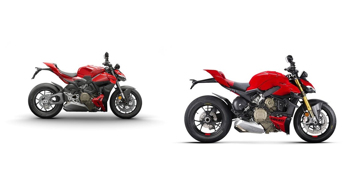 Ducati Streetfighter V4 2025 vs Ducati Streetfighter V4 S 2023
