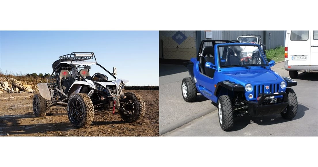 Motorrad Vergleich Quadix Renli Buggy 1100 2022 vs. Quadix Buggy 800 2014